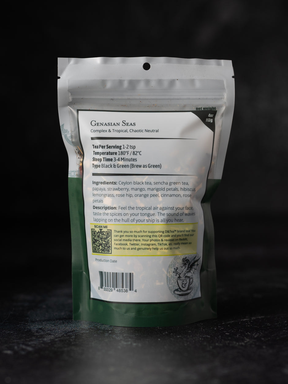 D&Tea | Fantasy Tea Blends Inspired by Tabletop RPG